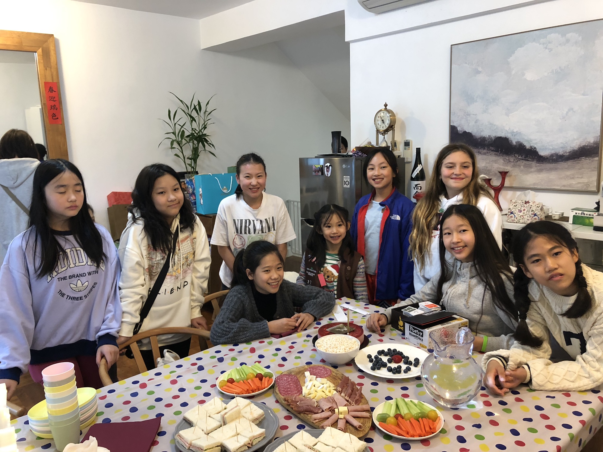 Chelsea & Florence Tsai – Go to a birthday party – February 2025 ...